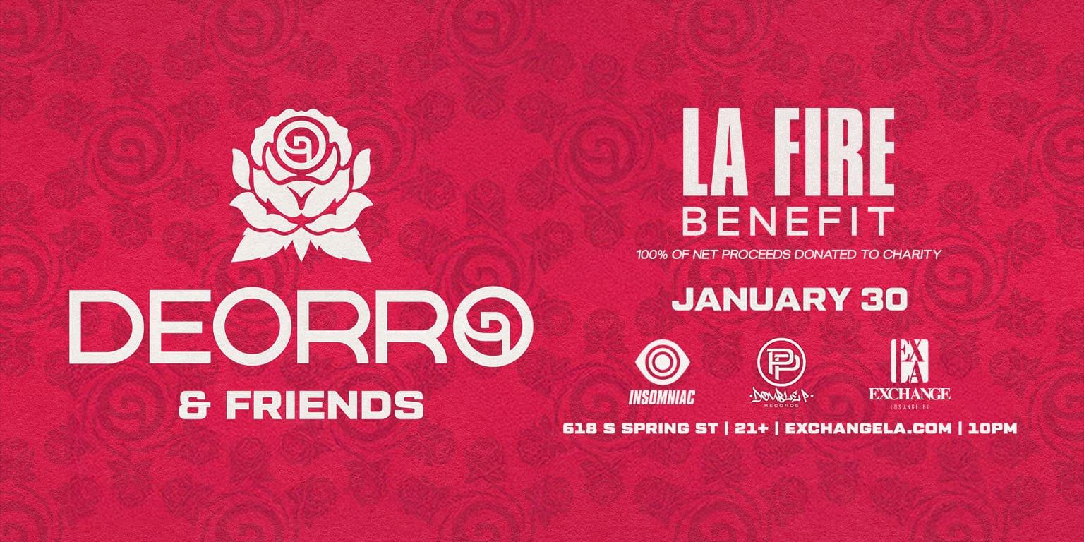 Deorro Friends LA Fire Benefit - LANightLife.com